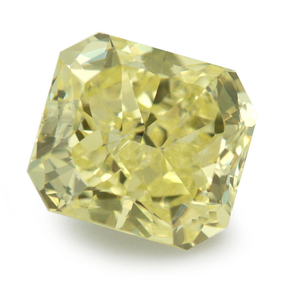 Natural Fancy Colored Diamonds with Different Shapes
