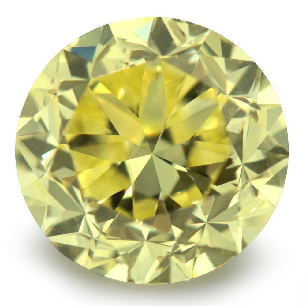 Natural Fancy Colored Diamonds with Different Shapes