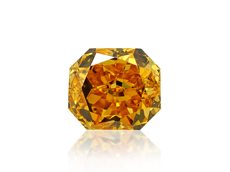 Natural Orange Diamonds, Colored Diamonds, Amgad, New York