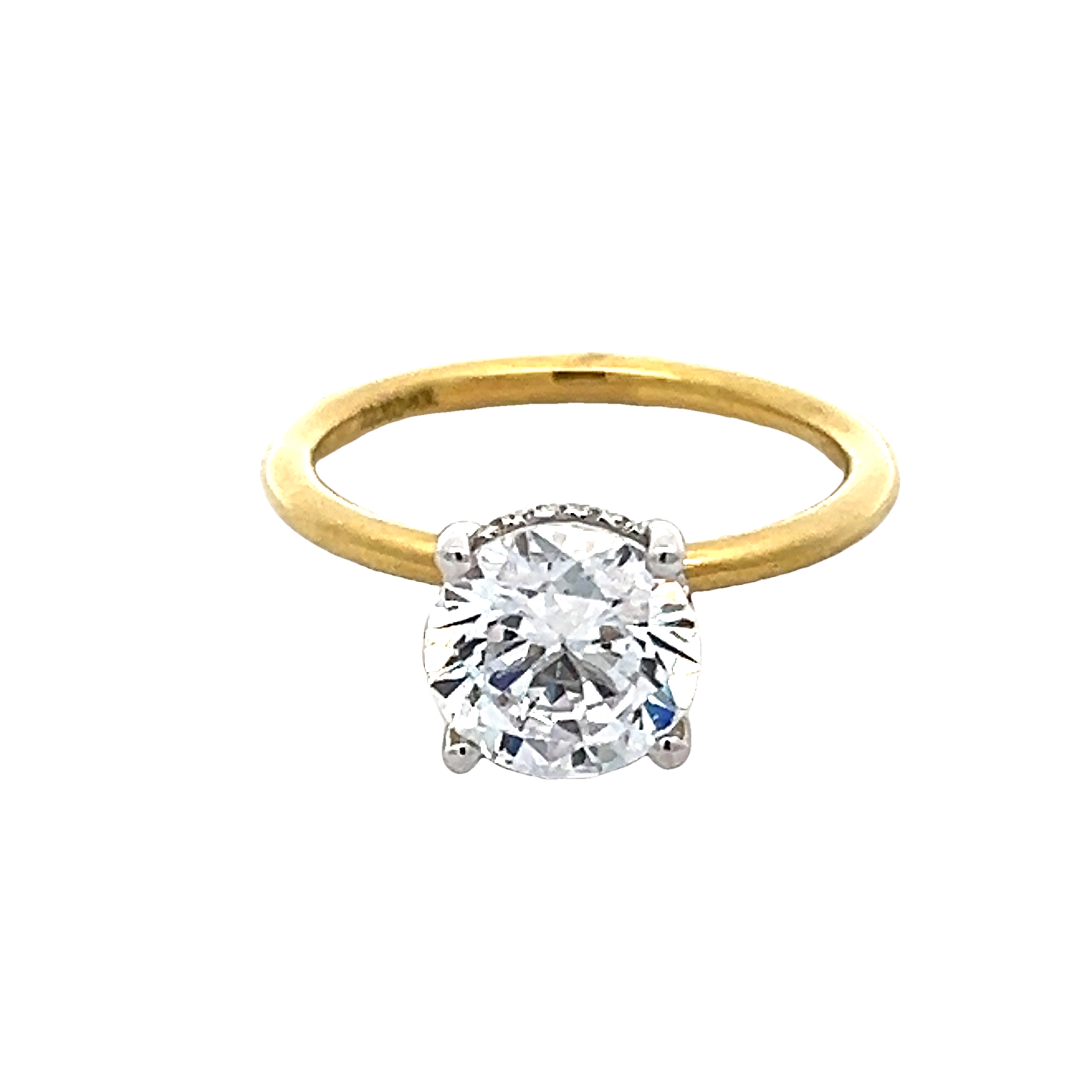 18 carat solitaire diamond ring store