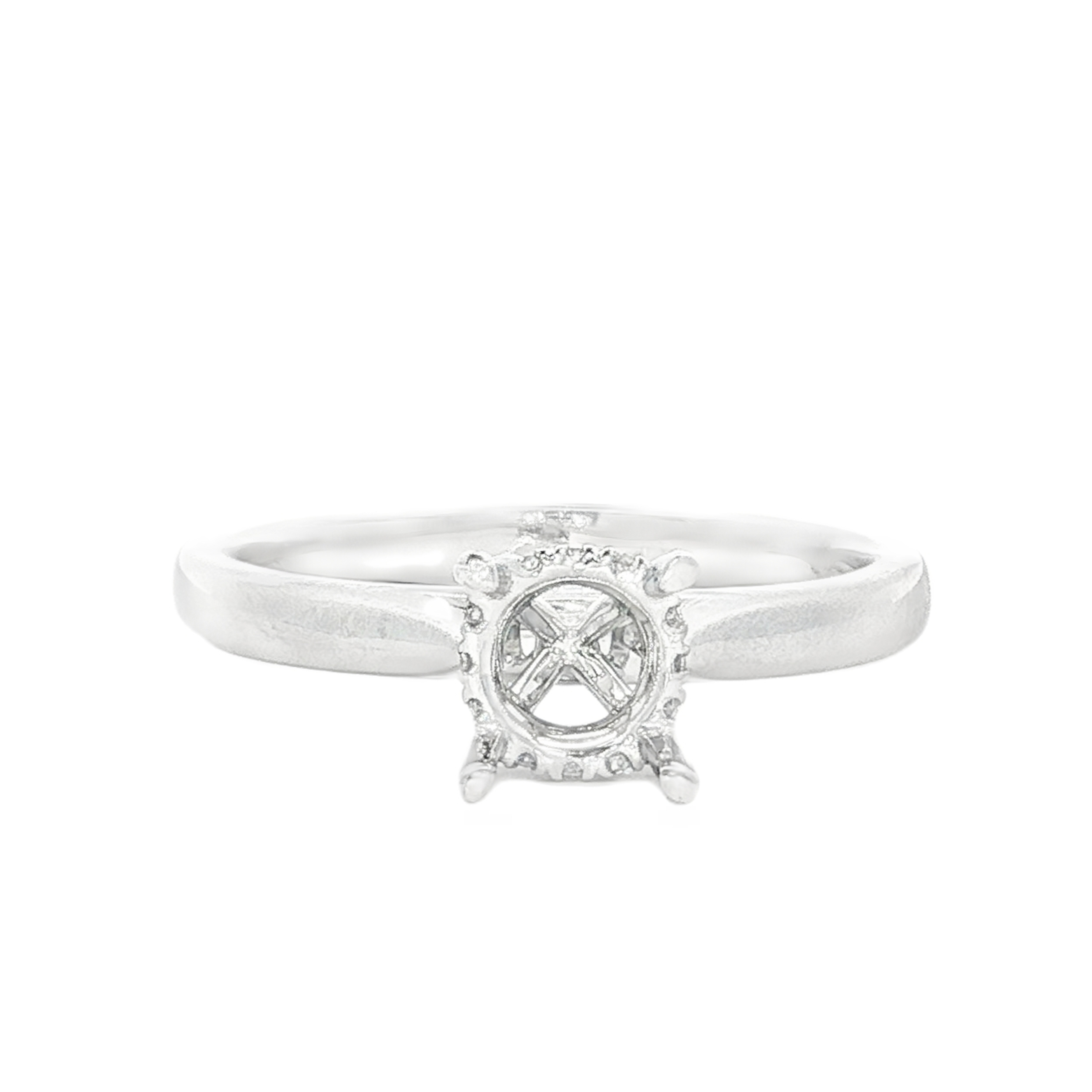 Yes by Martin Binder 6mm Round Diamond Engagement Ring Mounting - 001 ...